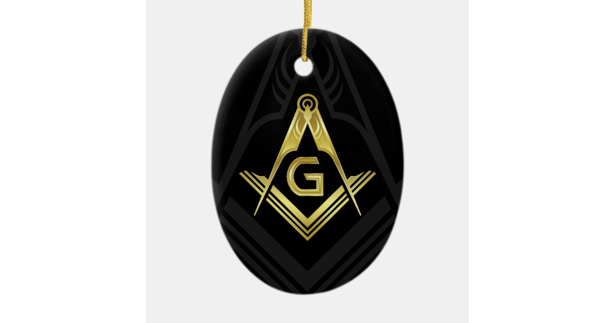 Masonic Christmas Ornament | Freemason Gift Ideas | Zazzle