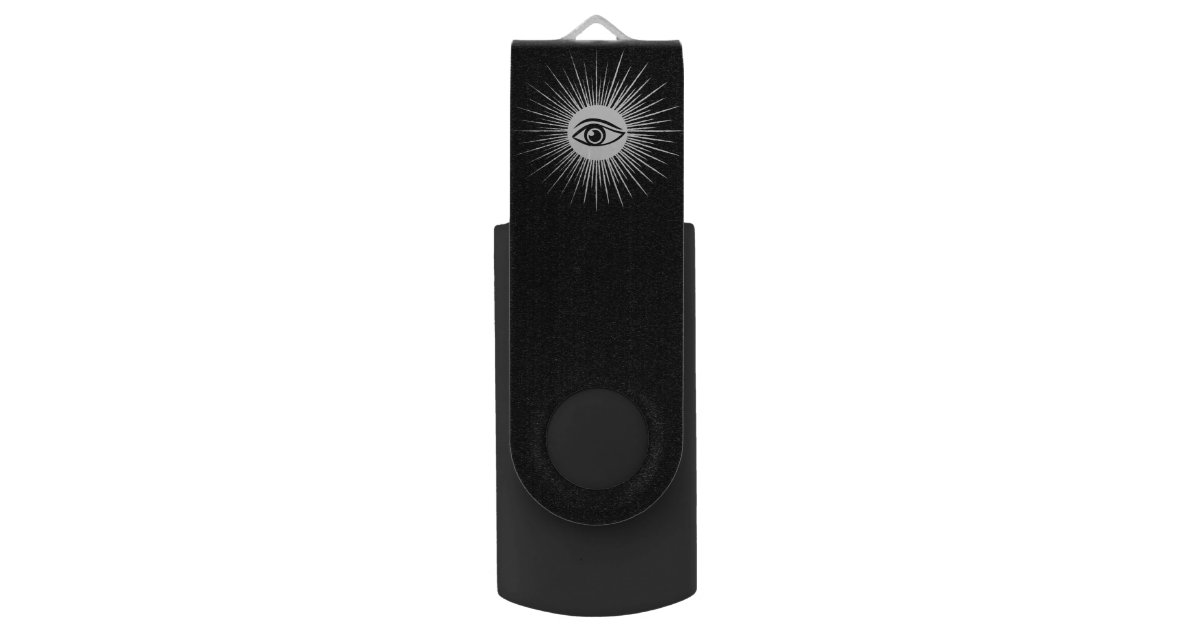 Masonic eye USB flash drive | Zazzle