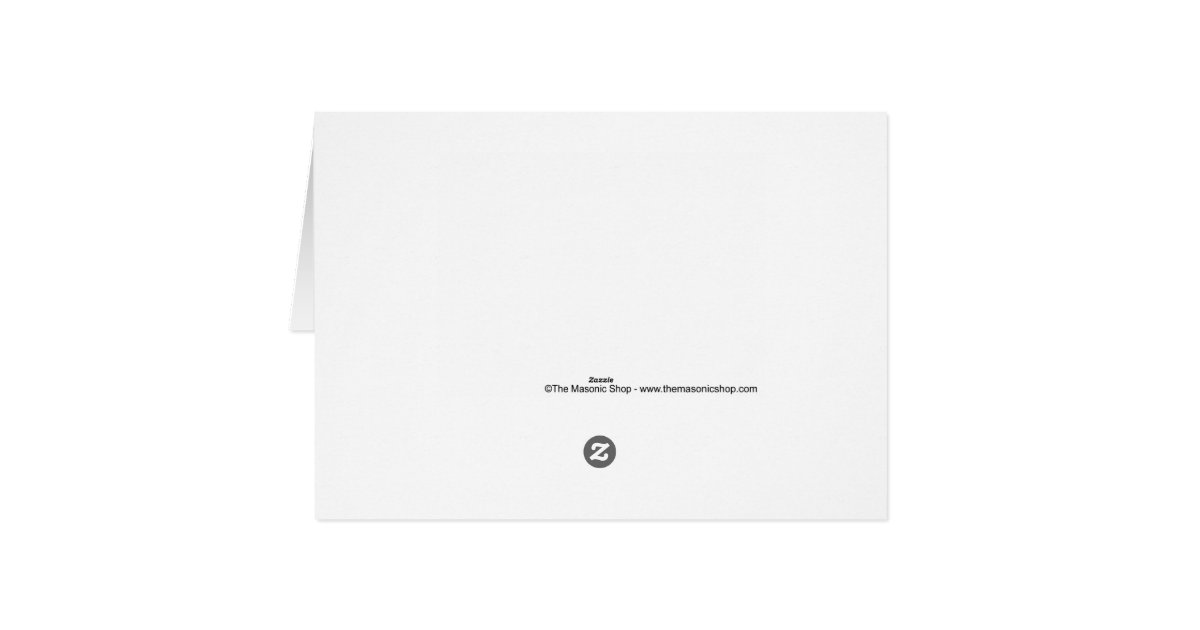 Masonic Get Well Card | Zazzle