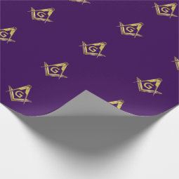 Masonic Gift Wrapping Paper | Freemasonry | Zazzle