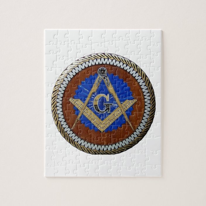 masonic jigsaw puzzle | Zazzle.com