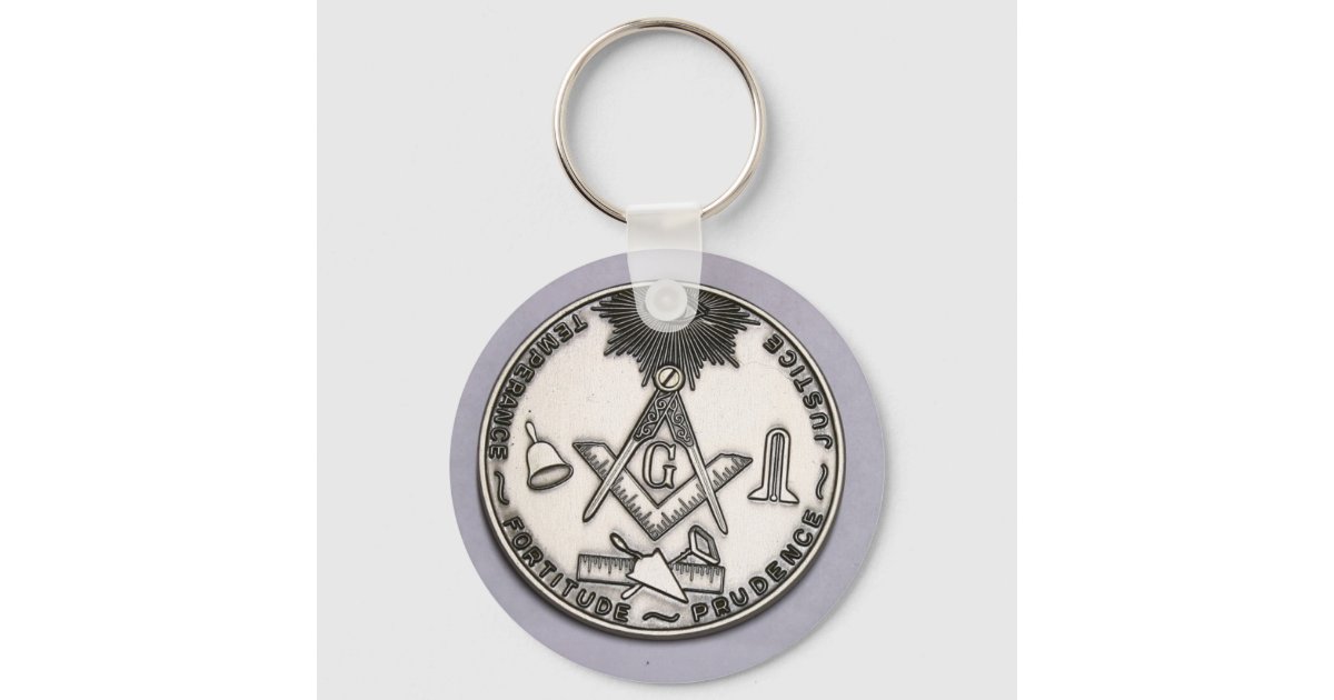 Masonic Key Chain | Zazzle