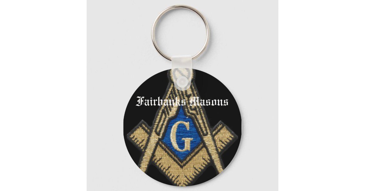 Masonic Keychain | Zazzle