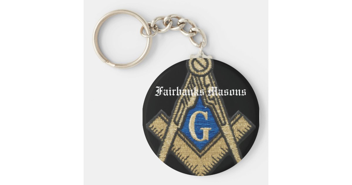 Masonic Keychain | Zazzle.com