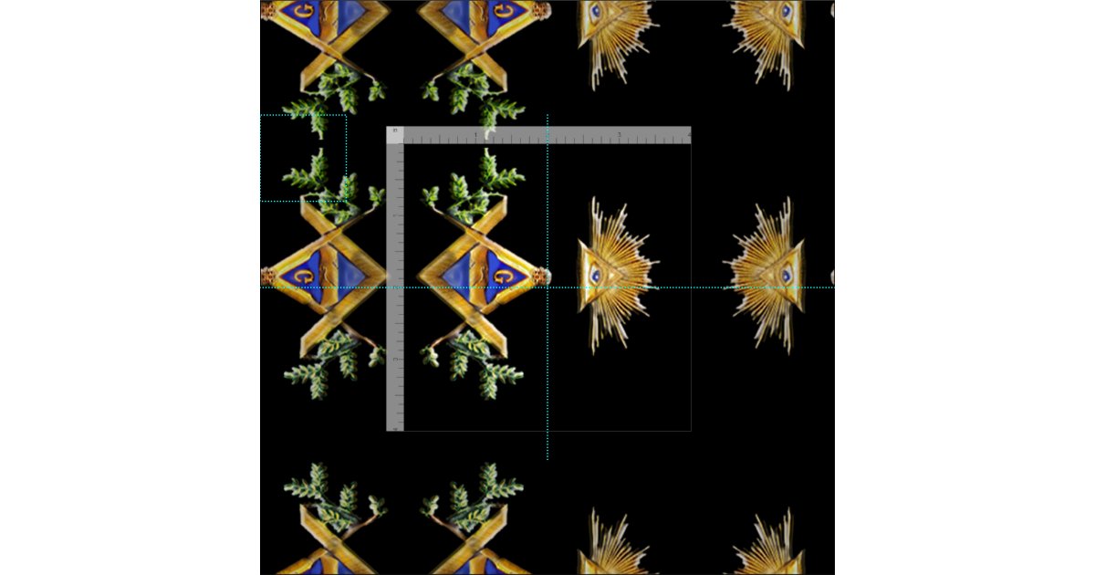 Masonic Life Fabric | Zazzle