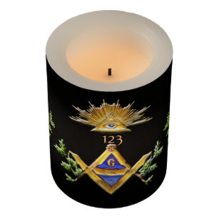 Masonic Candles & Candle Holders | Zazzle