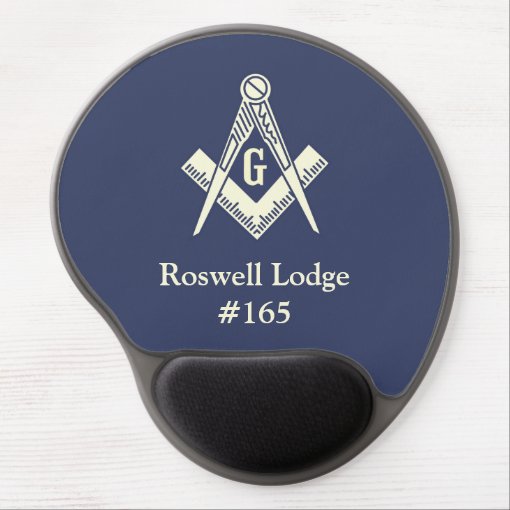 Masonic Lodge gel mousepad | Zazzle