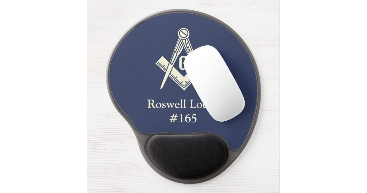 Masonic Lodge gel mousepad | Zazzle