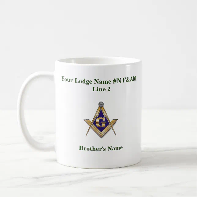 Masonic Lodge Mug | Zazzle