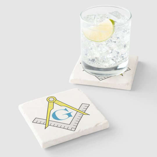 Masonic Marble Coaster | Zazzle.com
