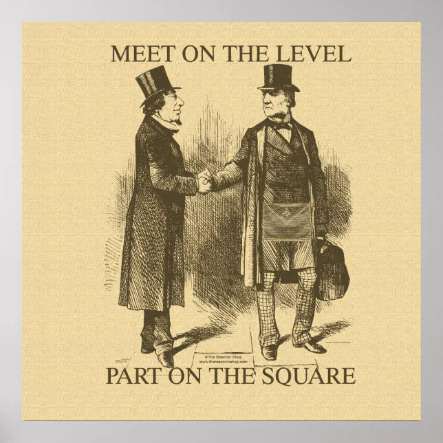 Masonic Meeting Poster | Zazzle