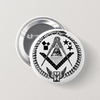 Masonic Memorabilia Pinback Button | Zazzle