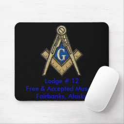 Masonic Mouse Pad | Zazzle