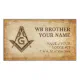 Masonic Name Badges | Old Rustic Parchment | Zazzle