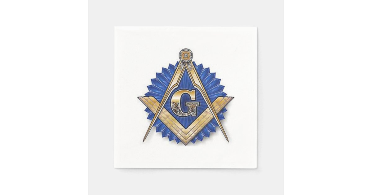 Masonic Napkins | Zazzle