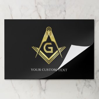 Masonic Paper Placemats | Freemason Party Supplies | Zazzle