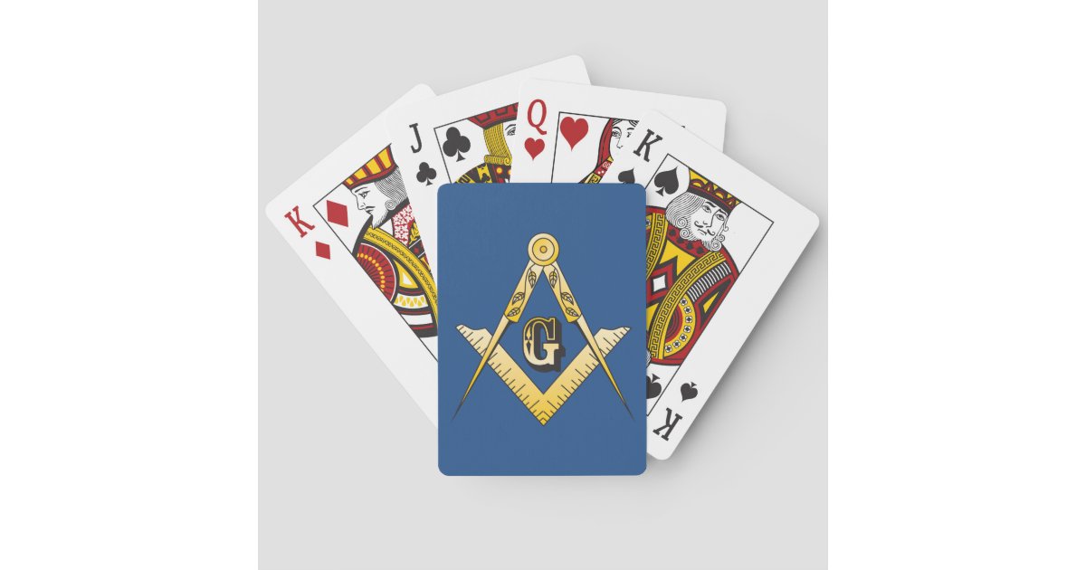 Masonic Playing Cards | Zazzle