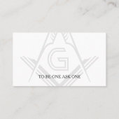Masonic Secretary Freemason Officer Jewels Business Card | Zazzle