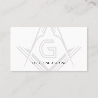 Masonic Secretary Freemason Officer Jewels Business Card | Zazzle