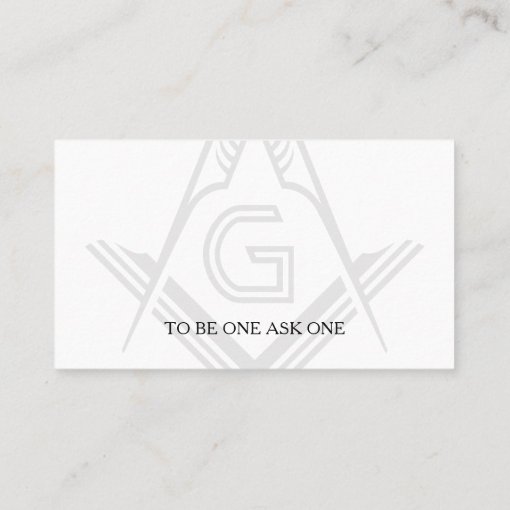 Masonic Secretary Freemason Officer Jewels Business Card | Zazzle