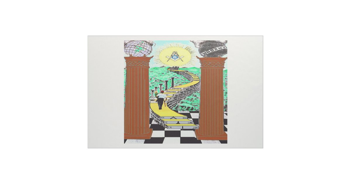 Masonic Shriner Fabric | Zazzle