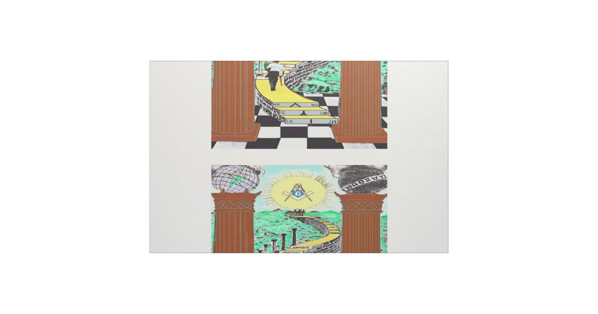 Masonic Shriner Fabric | Zazzle