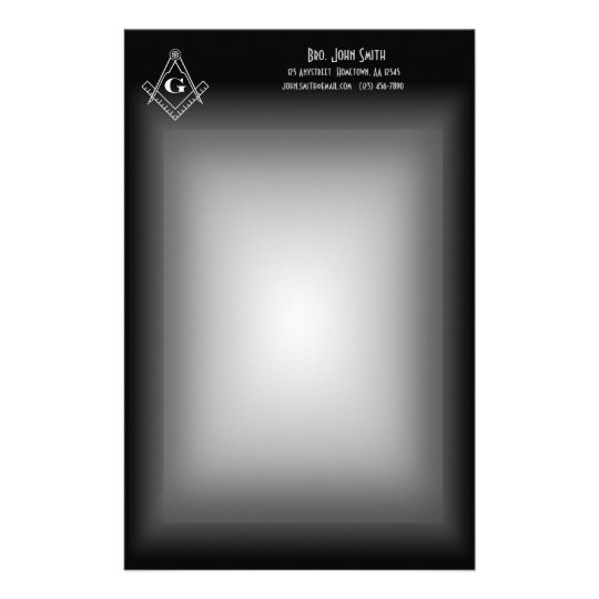Masonic Stationery | Zazzle.com