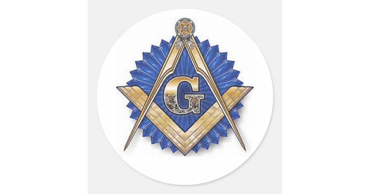 masonic sticker | Zazzle