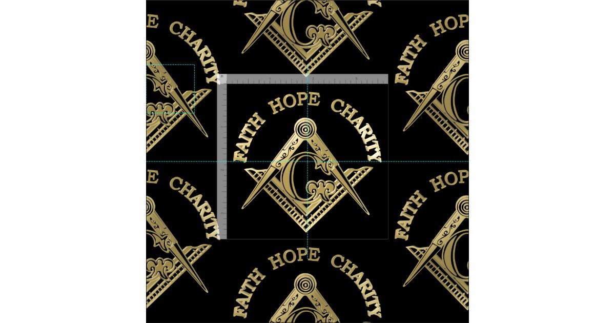 Masonic symbol fabric | Zazzle