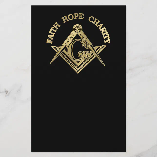Masonic symbol flyer | Zazzle