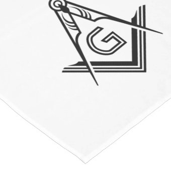 Masonic Table Runners | Freemason Decoration Ideas | Zazzle