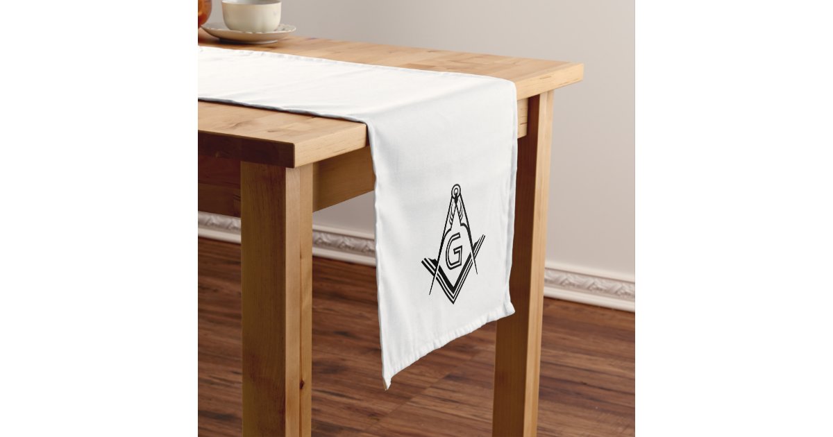 Masonic Table Runners | Freemason Decoration Ideas | Zazzle