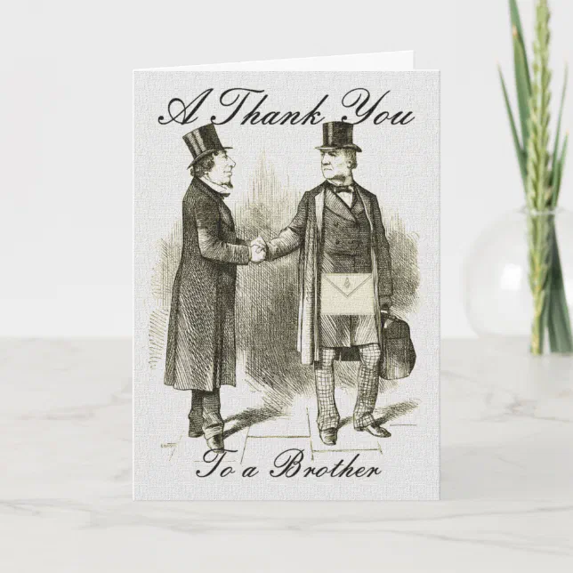 Masonic Thank You | Zazzle
