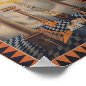 Masonic Tracing Board - Entered Apprentice Poster | Zazzle