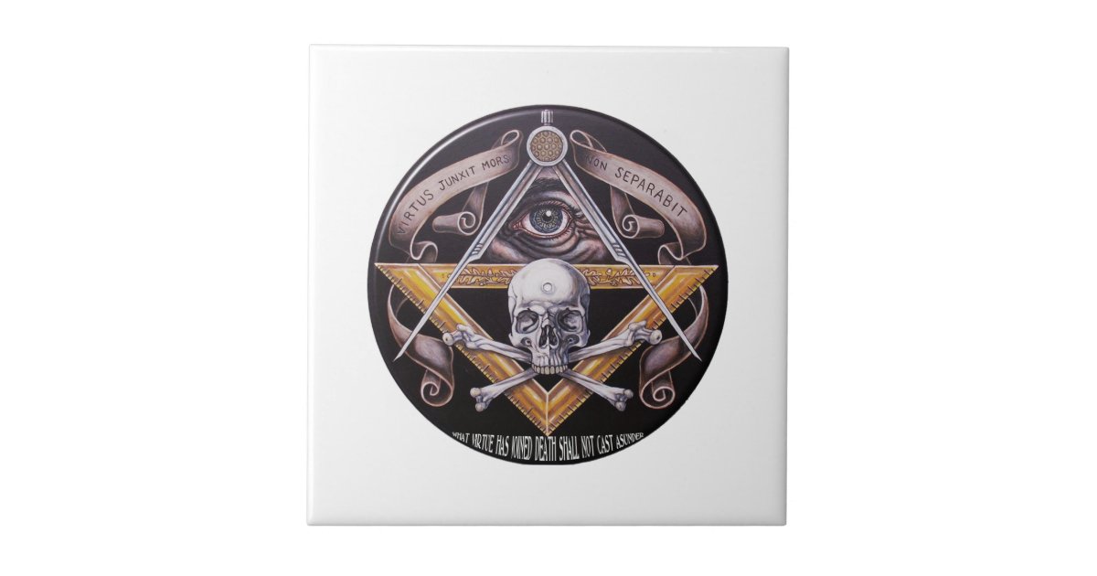 Masonic Virtue Ceramic Tile | Zazzle