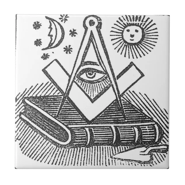 Masonic Wall Tile | Zazzle