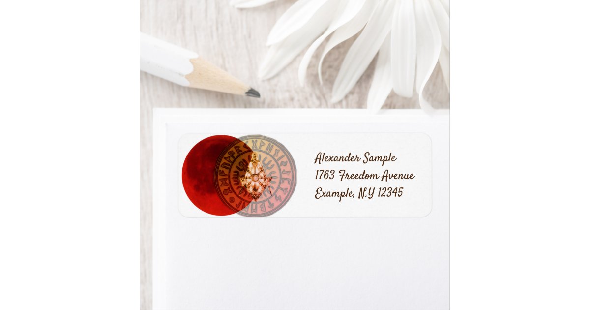 Masonic Warrior Label | Zazzle