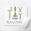 Masonic Working Tools Mouse Pad | Zazzle