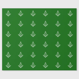 Masonic Wrapping Paper | Freemason Christmas Gift | Zazzle