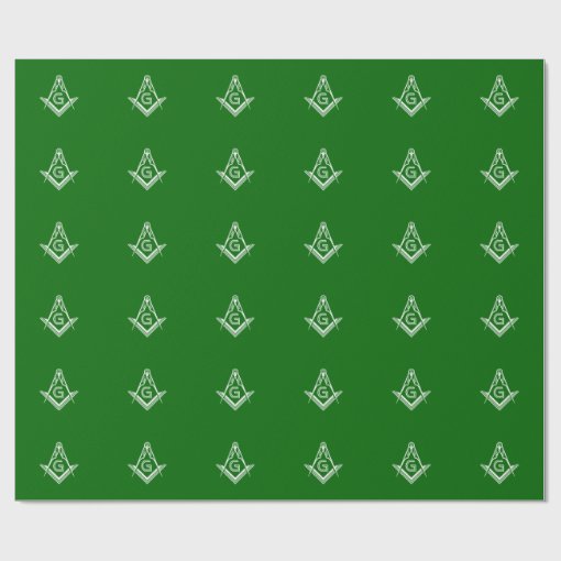 Masonic Wrapping Paper | Freemason Christmas Gift | Zazzle