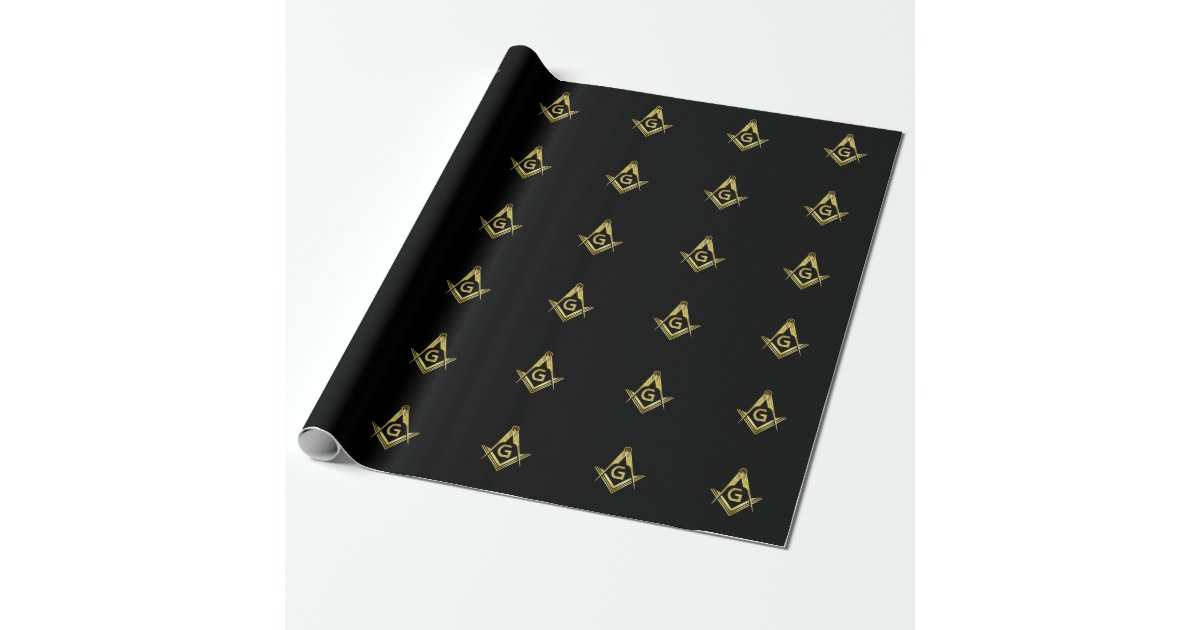 Masonic Wrapping Paper | Freemason Gift | Zazzle