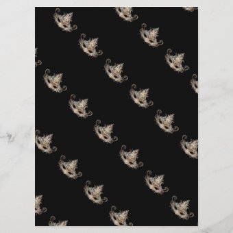 Masquerade Ball Dinner Menu | Zazzle
