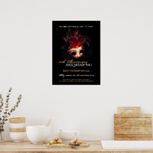 Masquerade Ball - Poster | Zazzle