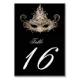 Masquerade Ball Table Number | Zazzle