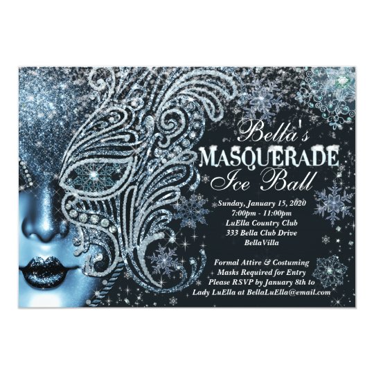 Winter Ball Cinderella Carriage Royal Invitation | Zazzle.com