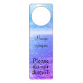 Stay out warning sign | Do not disturb door hanger | Zazzle