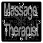 Clock for massage therapist | Zazzle.com