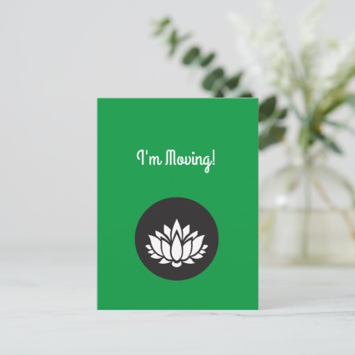 Massage Therapist Salon Moving Postcard | Zazzle