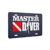 Master Diver (DF) License Plate | Zazzle