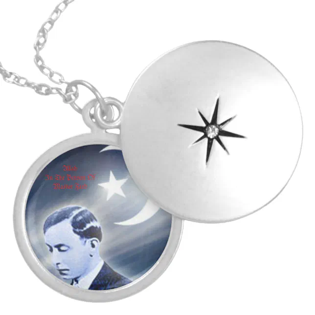 Master Fard Muhammad Silver Plated Necklace | Zazzle